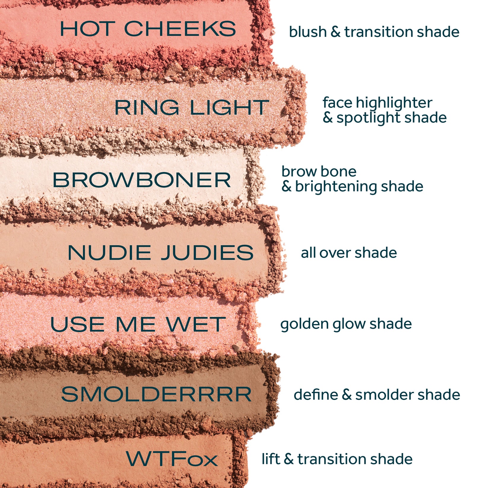 endless sunset face palette – caliray